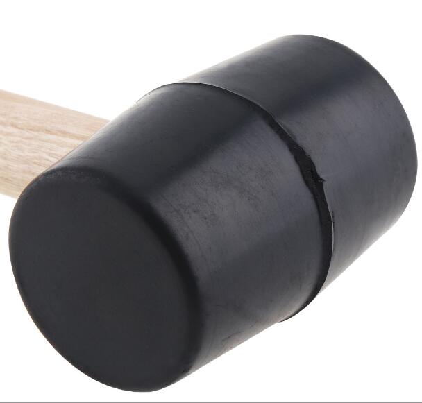 Wholesale 230g Non-elastic Rubber Hammer Tile Hammer with Round Head ...