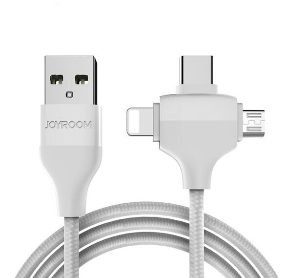 Wholesale 3 in 1 for Apple / Android / Type-c Cable white_white Joyroom ...
